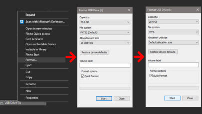 Solved: File is too large for destination file system USB pendrive error